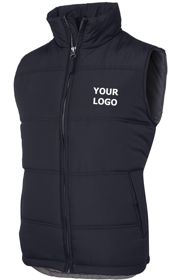 Custom Puffer Vest – Stitch Up Printing